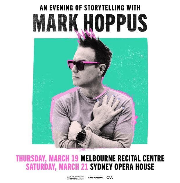 MARK HOPPUS Announces ‘An Evening Of Storytelling’ Coming To Australia ...