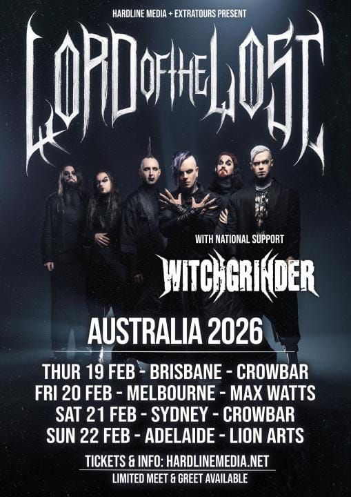 German Goth Metallers LORD OF THE LOST Announce Local Supports For ...