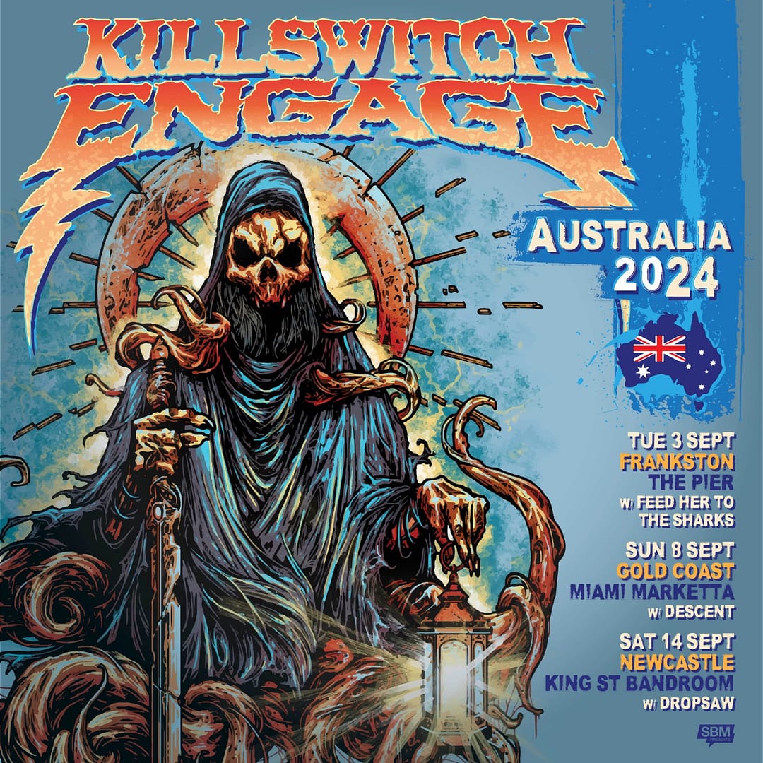 KILLSWITCH ENGAGE Announce Upcoming Australian Sideshows - Good Call Live